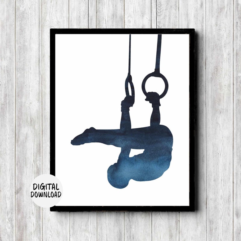 Gymnastics Poster - Etsy