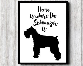 Schnauzer Dog Quotes | Etsy