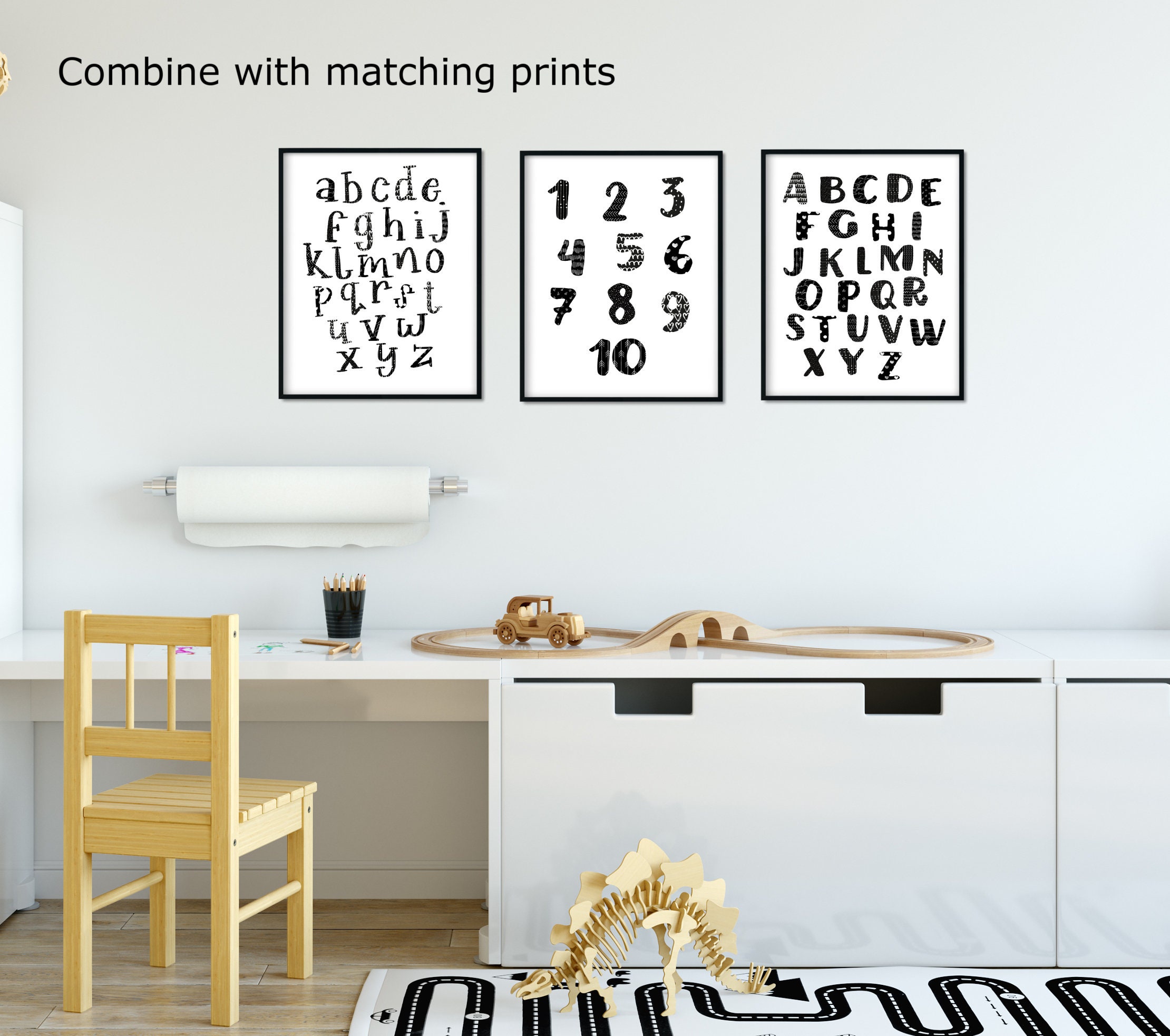 Educational Alphabet Nursery / Classroom Printable - Etsy