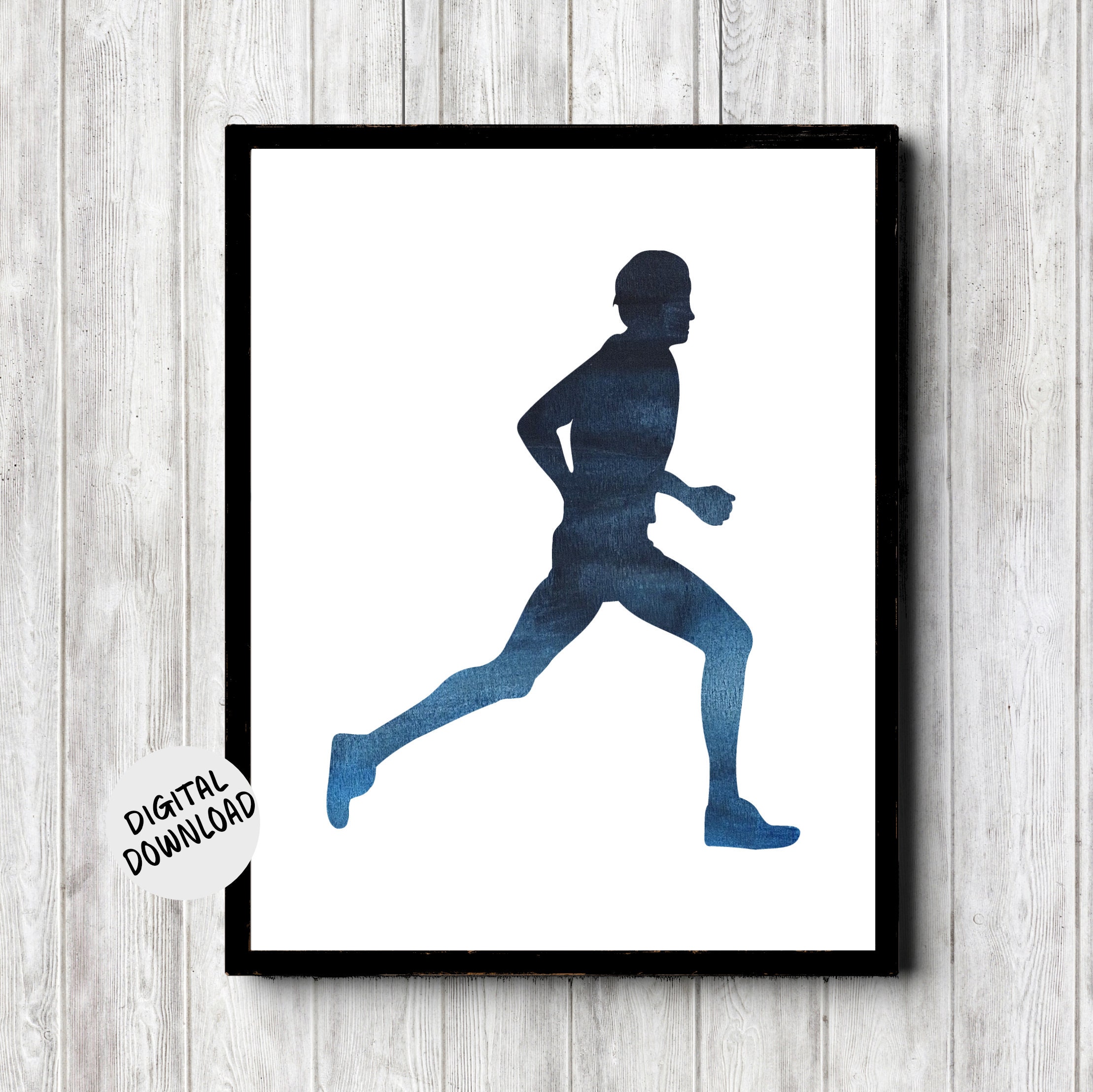 Running Man Painting