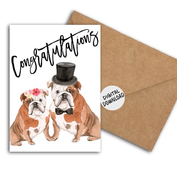 Congrats On Engaement Animal