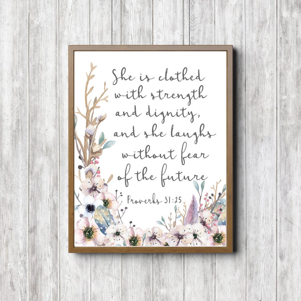 Bible Verse Proverbs 31 Printable Set Scripture Art Bible Porn Sex