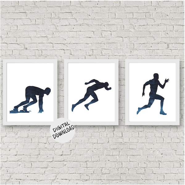 Athletic Poster - Etsy