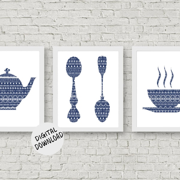 Kitchen Utensil Art - Etsy