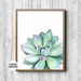 Succulent Printable Nursery / Office Wall Art Modern Botanical Print ...