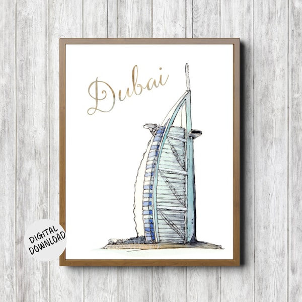 Dubai Printable - Etsy