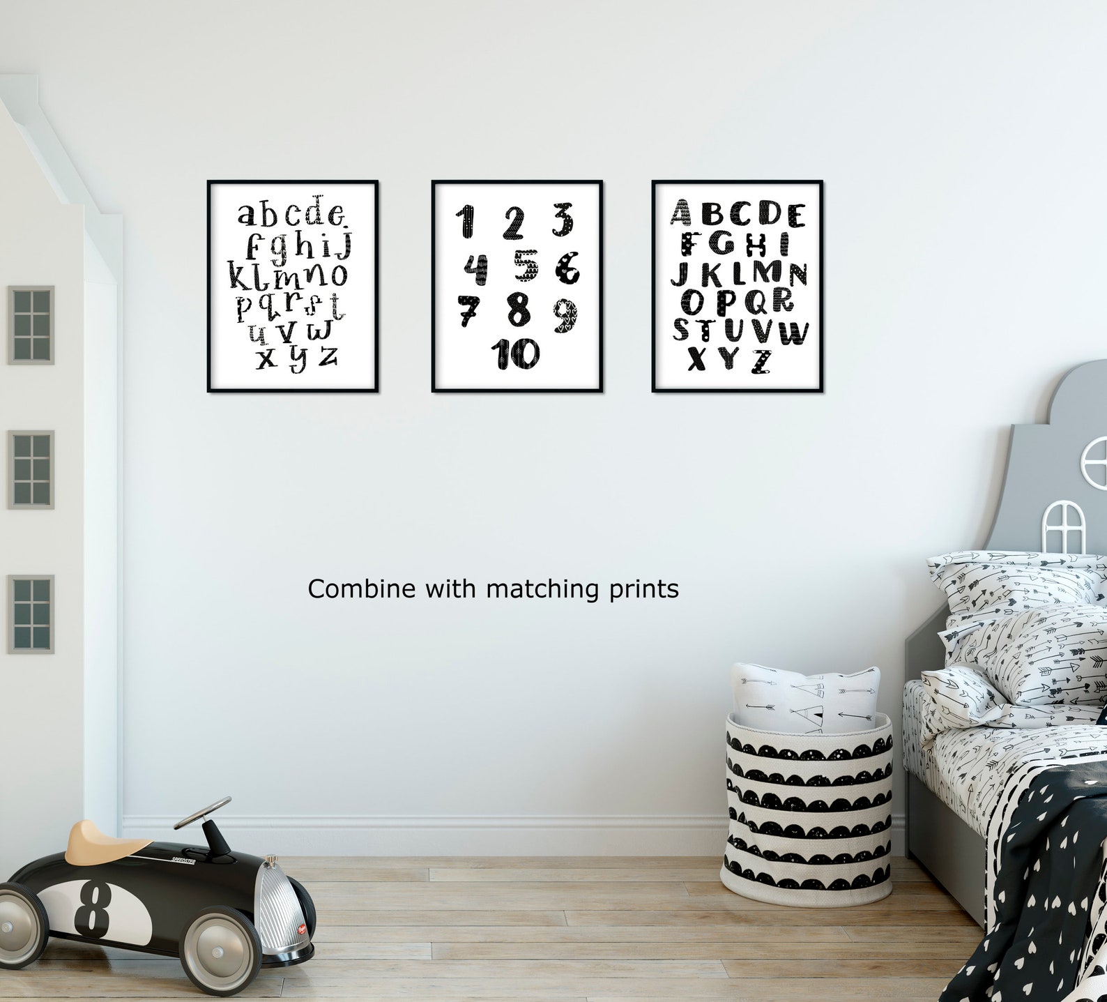 Educational Alphabet Nursery / Classroom Printable - Etsy
