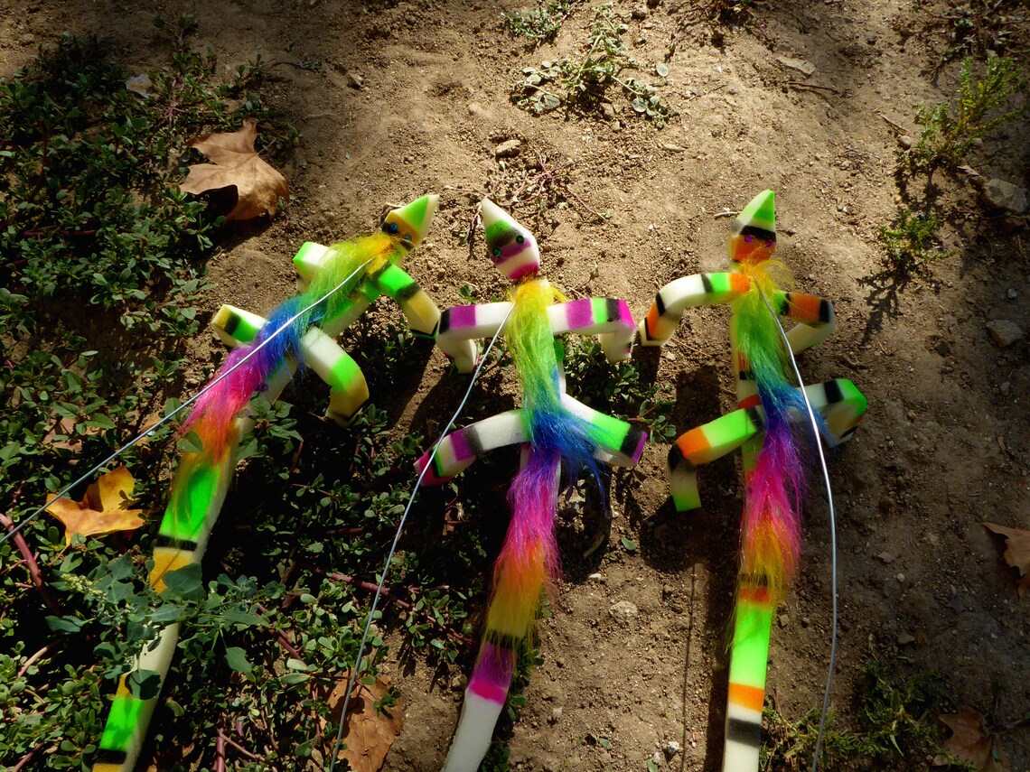 Feathered Puppet Lizard foam Puppet - Etsy