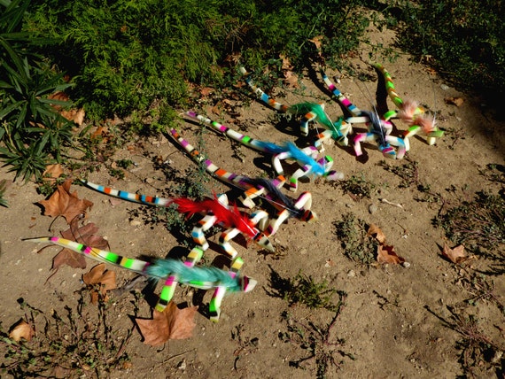 Foam puppet lizard | Etsy