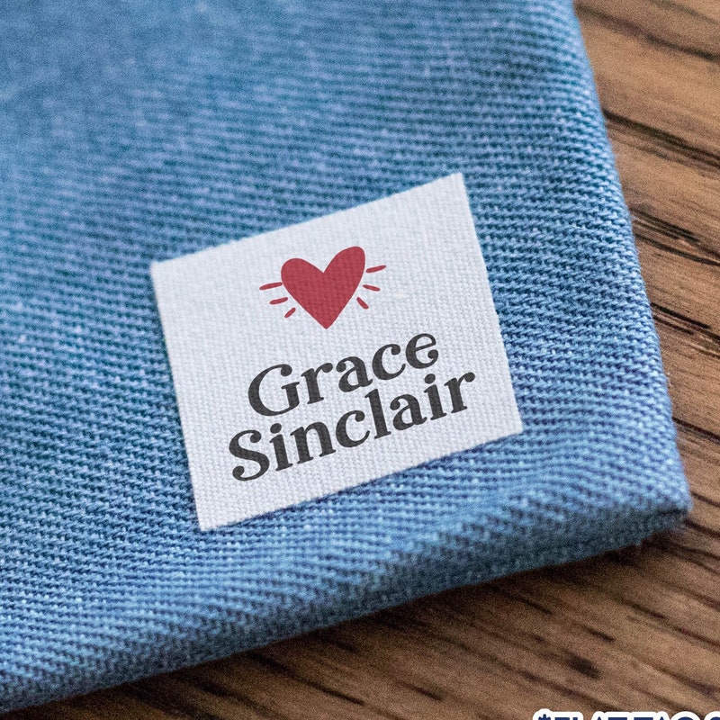 Custom Fabric Stickers - Etsy