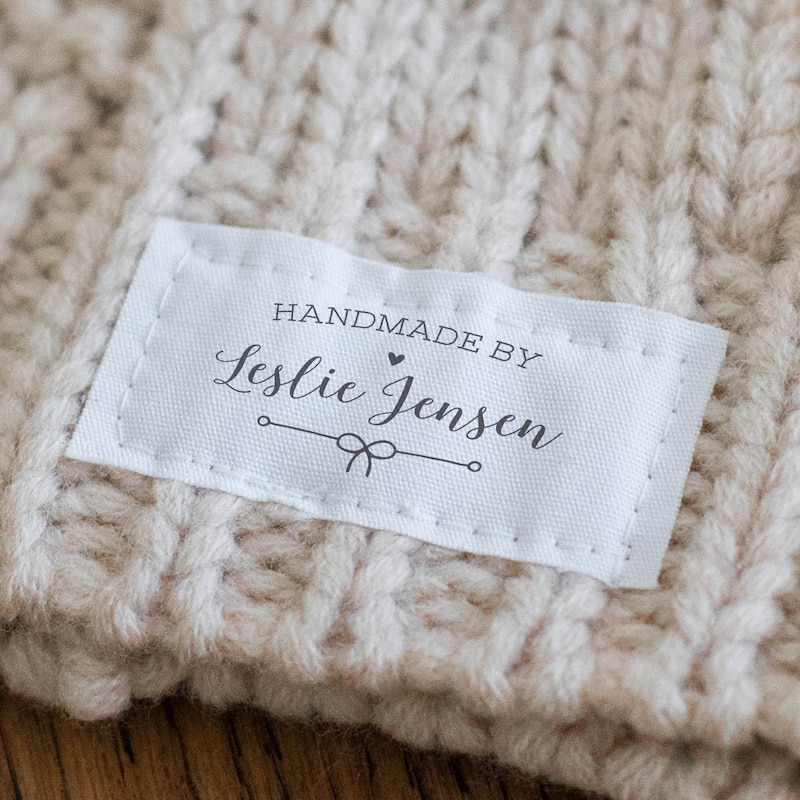 Customized Knitting Labels - Etsy