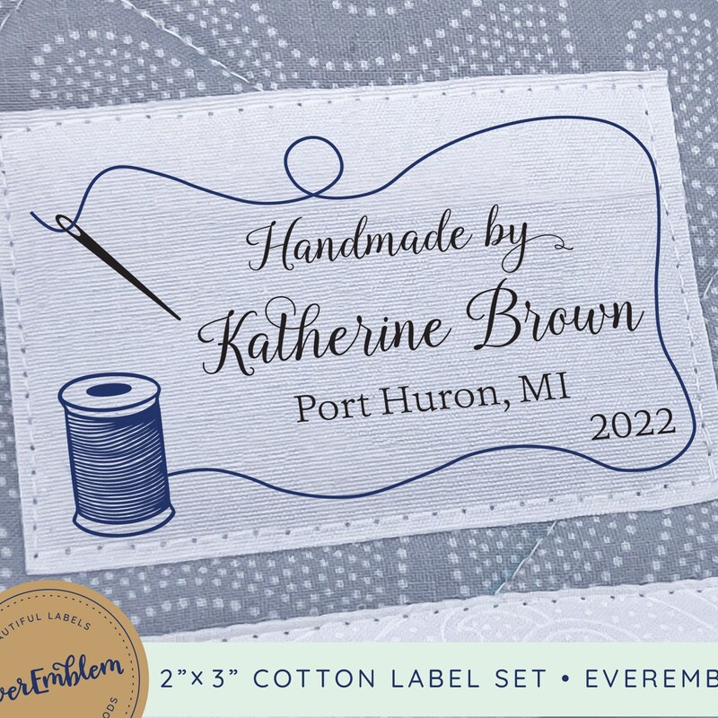 Personalized Quilt Labels - Etsy