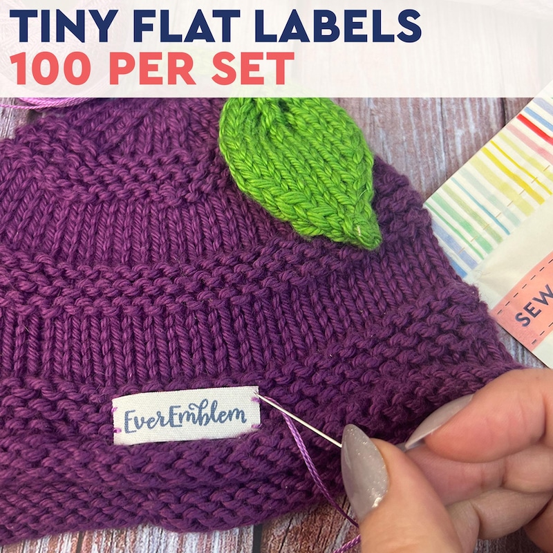 Sew in Small Label Folded - Etsy