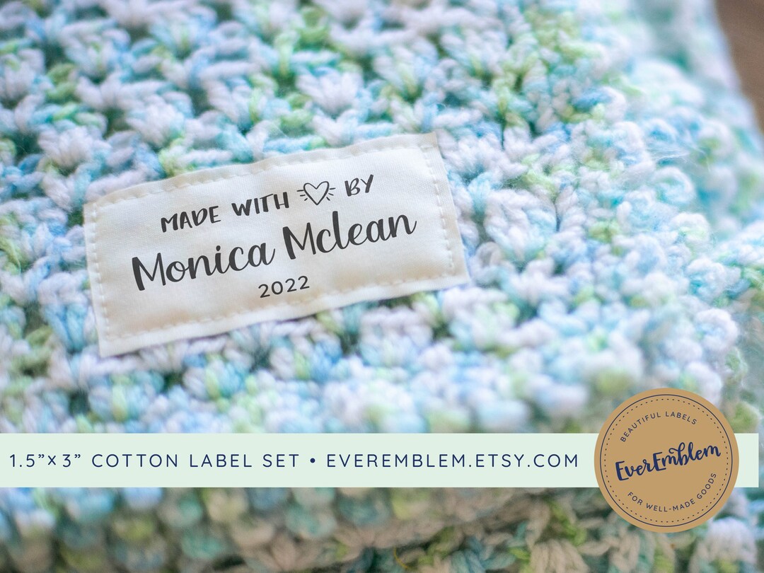 Personalized Label Set, 15 Quilt Tags, Custom Quilt Label, Sewing Label ...