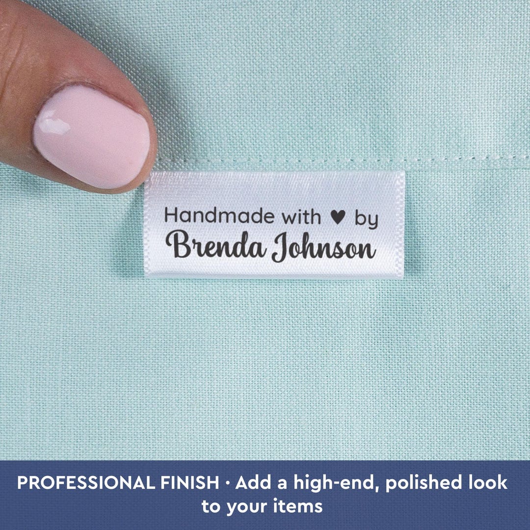 Custom Clothing Tags, Set of Sew on Labels, Sewing Notions ...