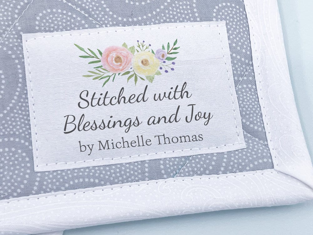 Faith Custom Sewing Label Pack, Christian Personalized Fabric Labels ...