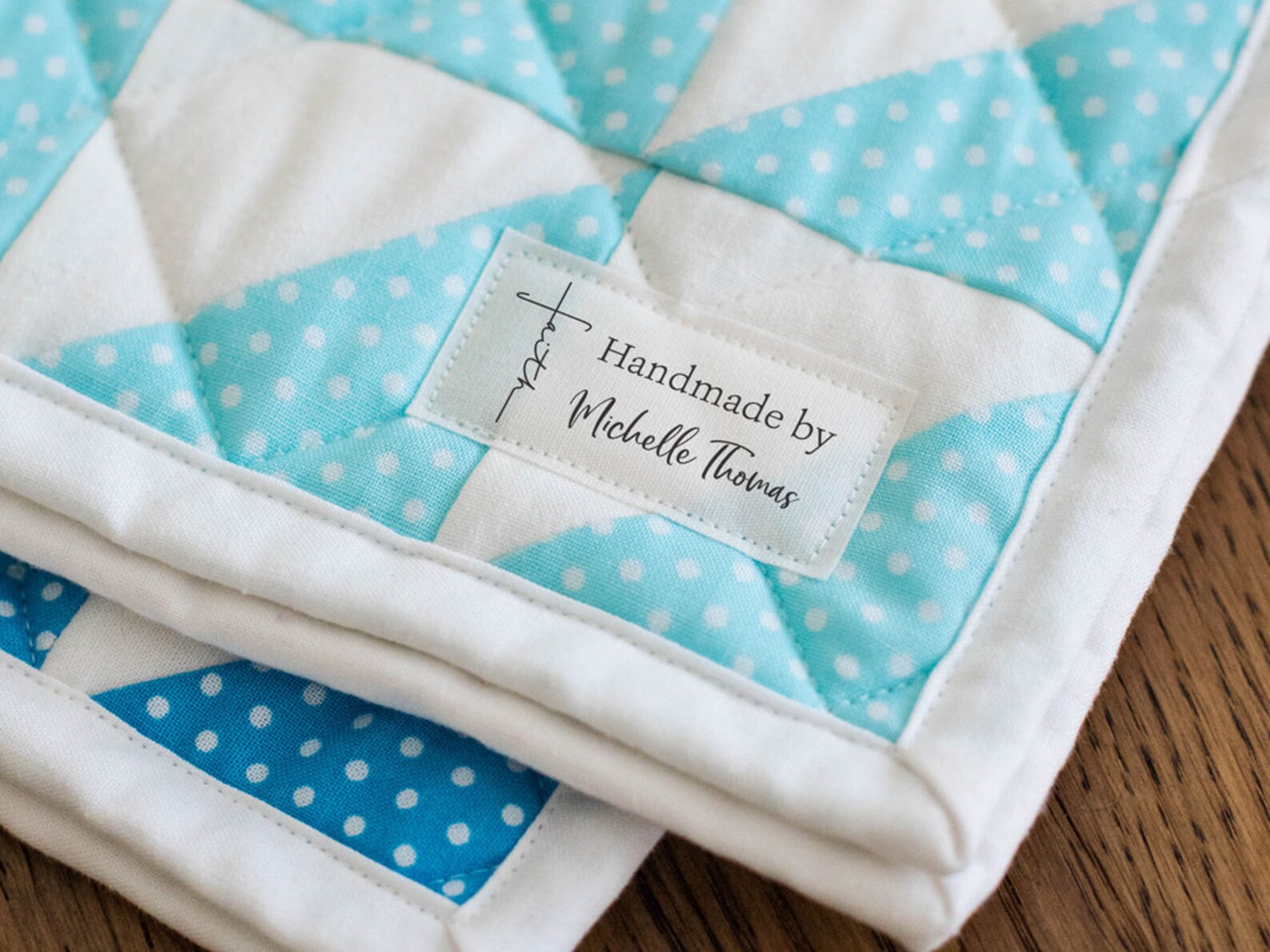 Personalized Faith Cotton Labels, Personalized Christian Sewing Tags ...