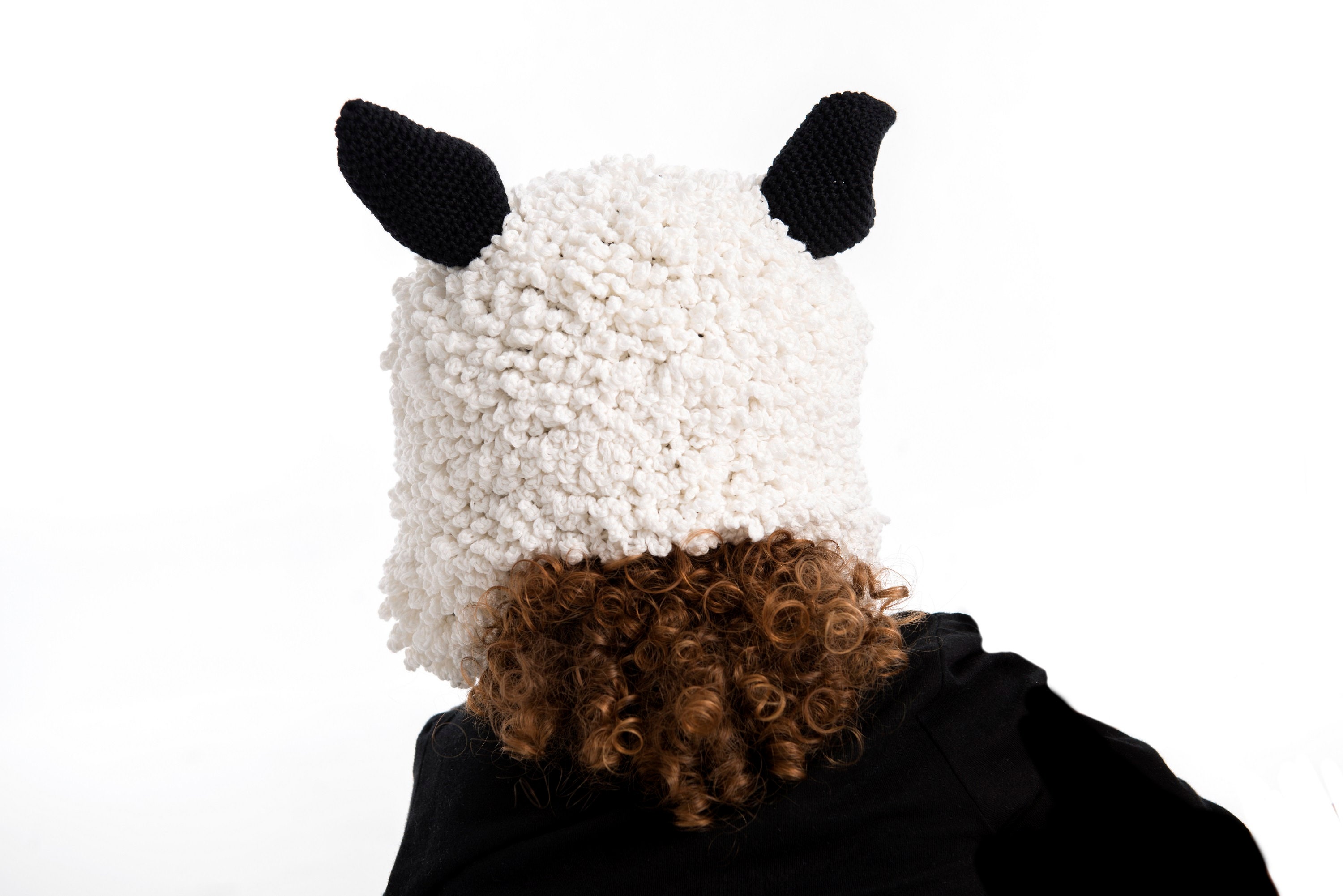 Sheep Hat and Mittens Children Crochet Pattern Only DMC Natura Just ...