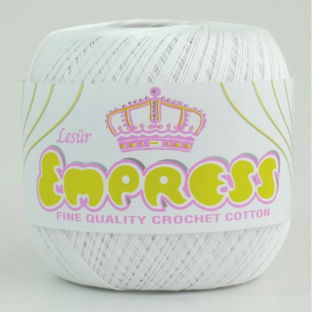 Empress Mercerised Crochet Cotton/yarn No.10 - Etsy