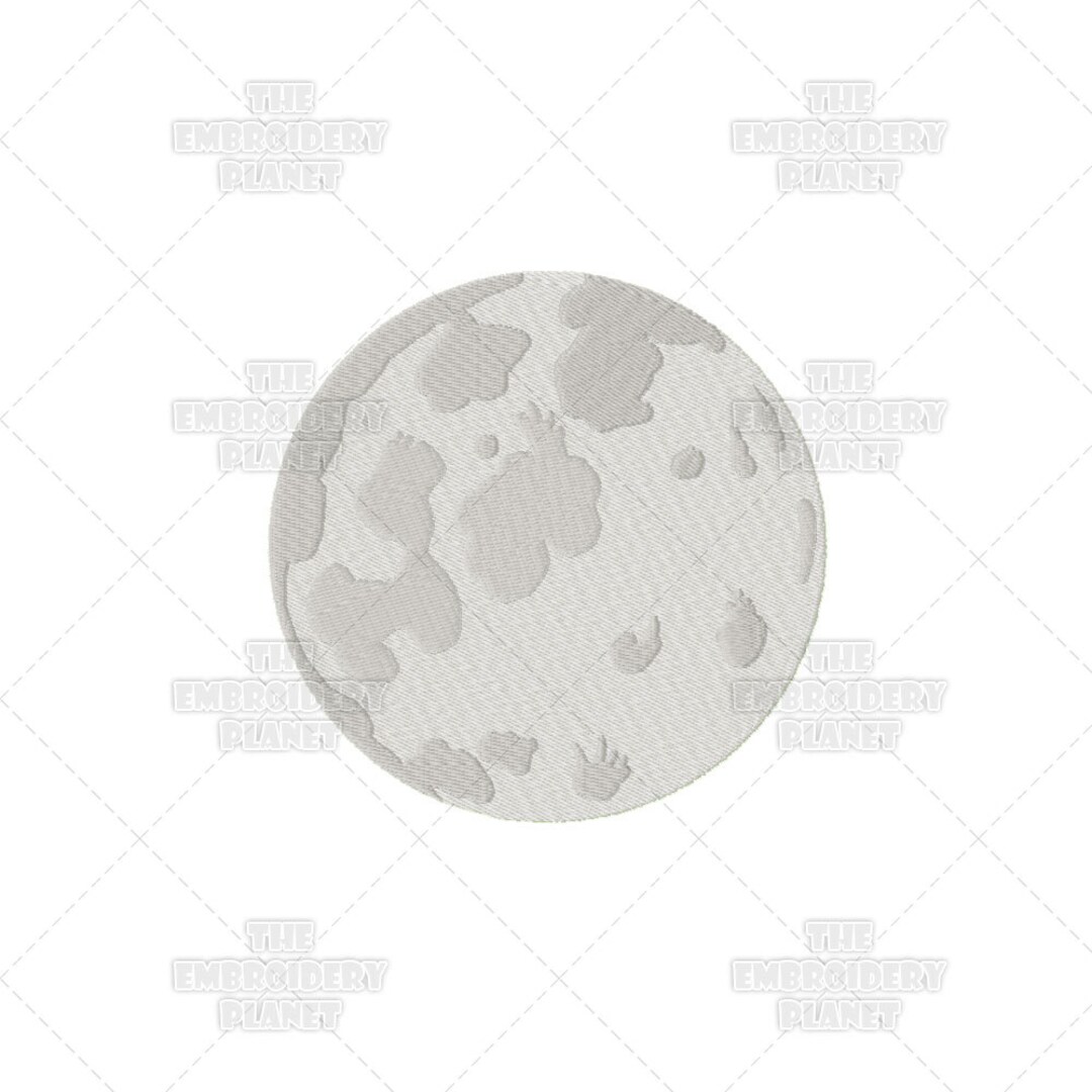 Moon Embroidery, Moon Designs, Machine Embroidery, Moon Crafts, Craft ...