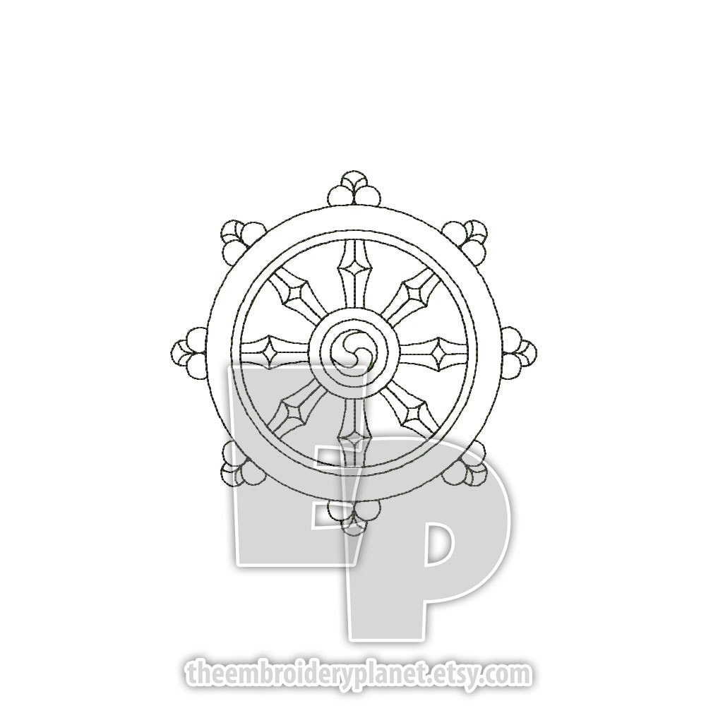 Dharma Wheel Dharmacakra Spiritual Religious Sacred - Etsy