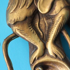 Opposing Pair of Wood Sconces Featuring Monkeys, Animals Decorated Wall ...