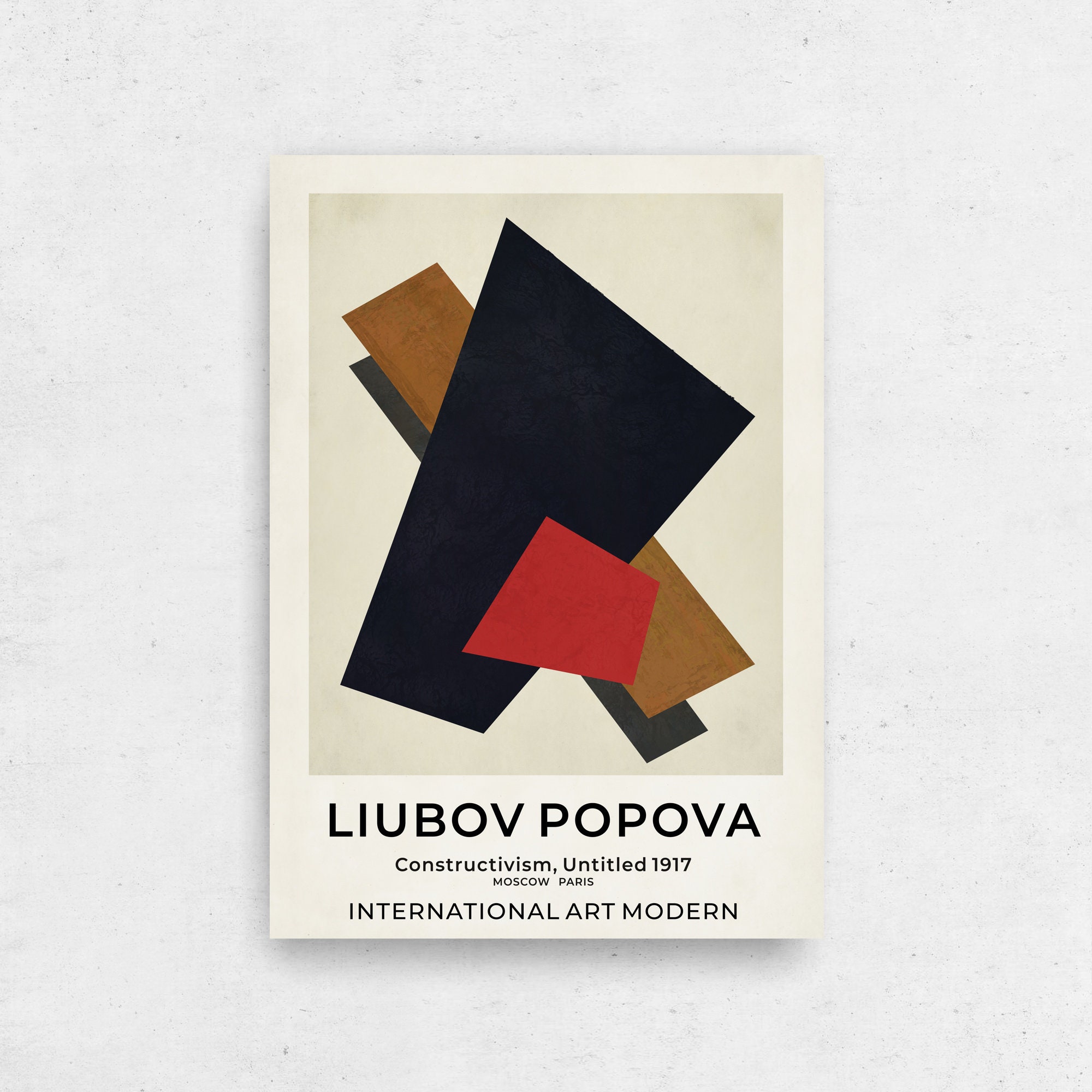 Lyubov Popova Constructivism