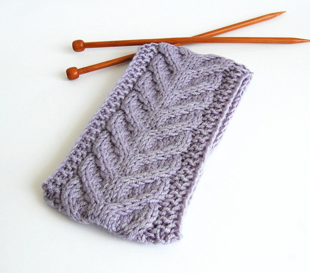 KNITTING PATTERN - Cable Knit Headband Pattern - Etsy