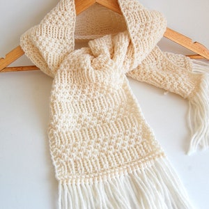 KNITTING PATTERN Easy Beginner Scarf Adult for Woman Men - Etsy