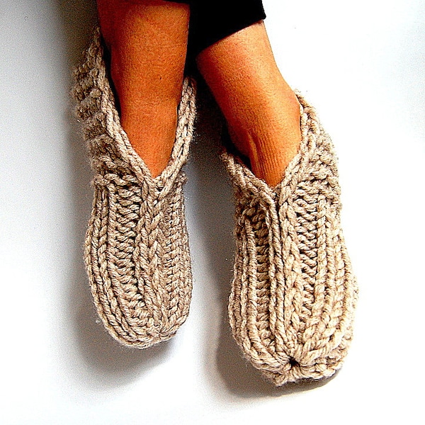 Free Chunky Slipper Pattern - Etsy