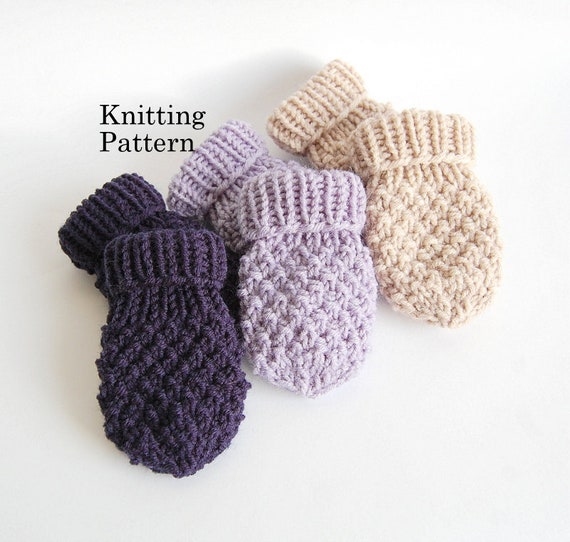 Easy Baby Mittens Knitting Pattern Baby Mittens Knitting Pattern