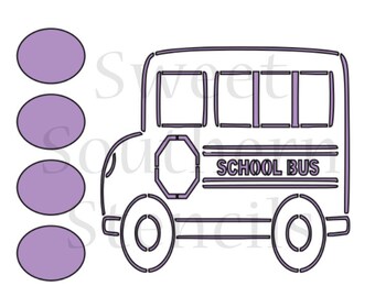 Bus Stencil | Etsy