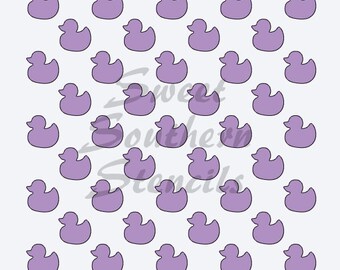 Rubber Duck Stencil | Etsy