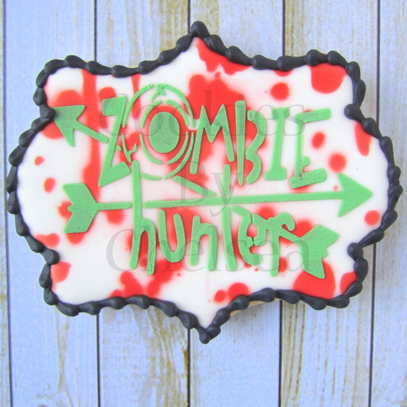 Blood Splatter Stencil | Etsy