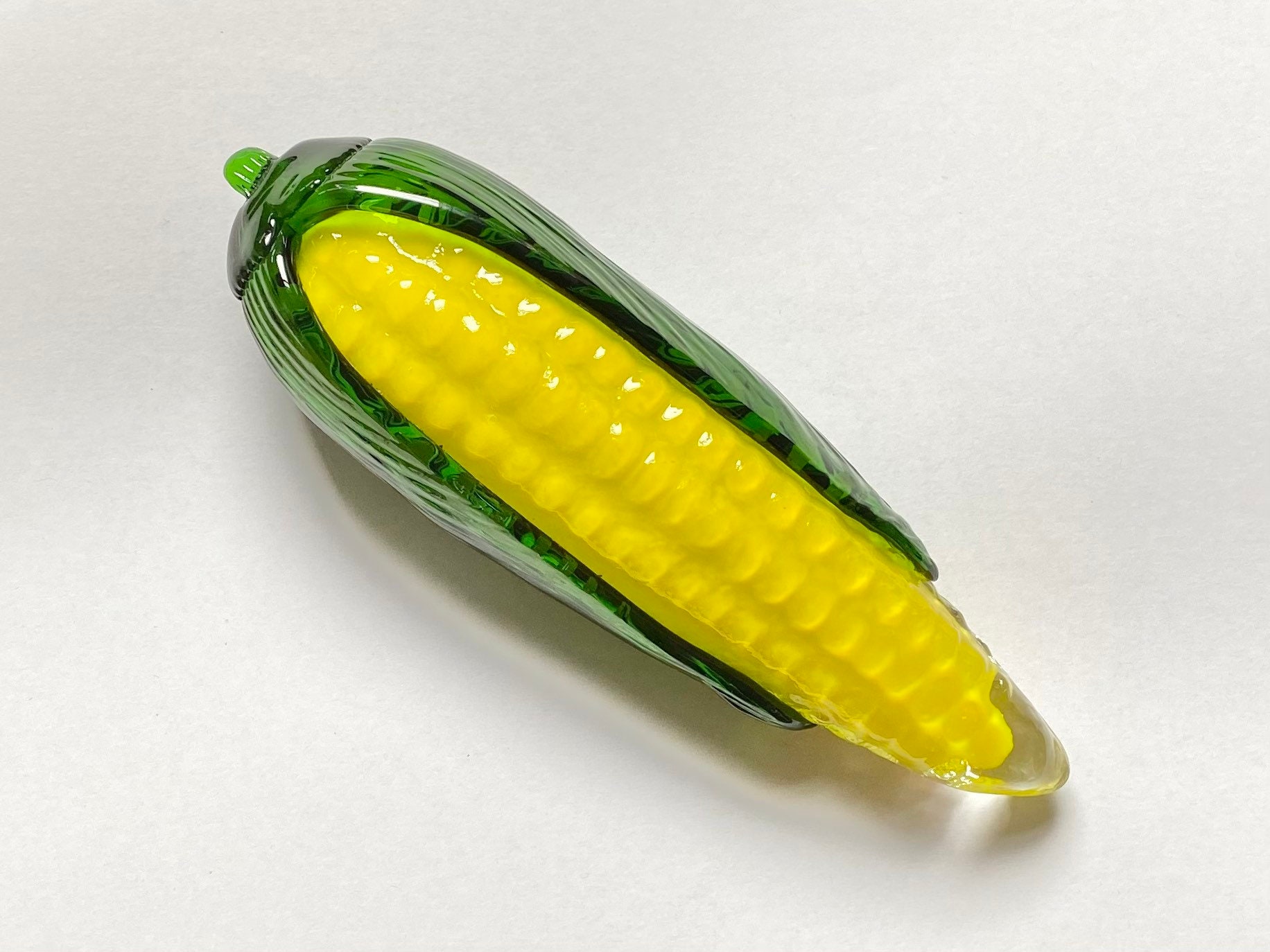 Art Glass Sweetcorn Vintage Corn on the Cob - Etsy