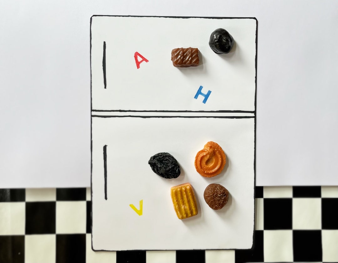 Vintage Biscuits / Chocolate Fridge Magnet Set - Etsy