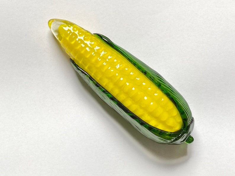 Art Glass Sweetcorn Vintage Corn on the Cob - Etsy