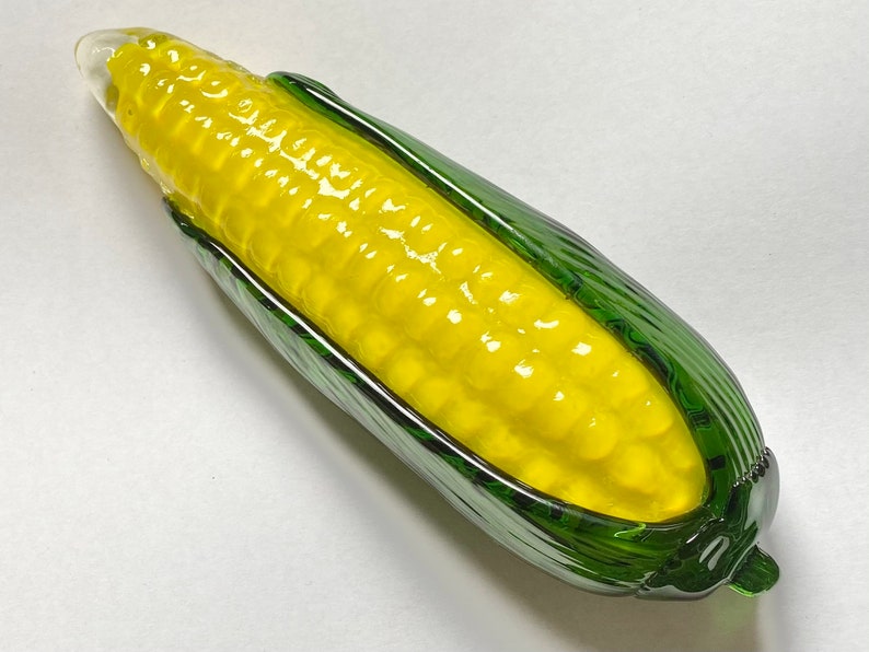 Art Glass Sweetcorn Vintage Corn on the Cob - Etsy