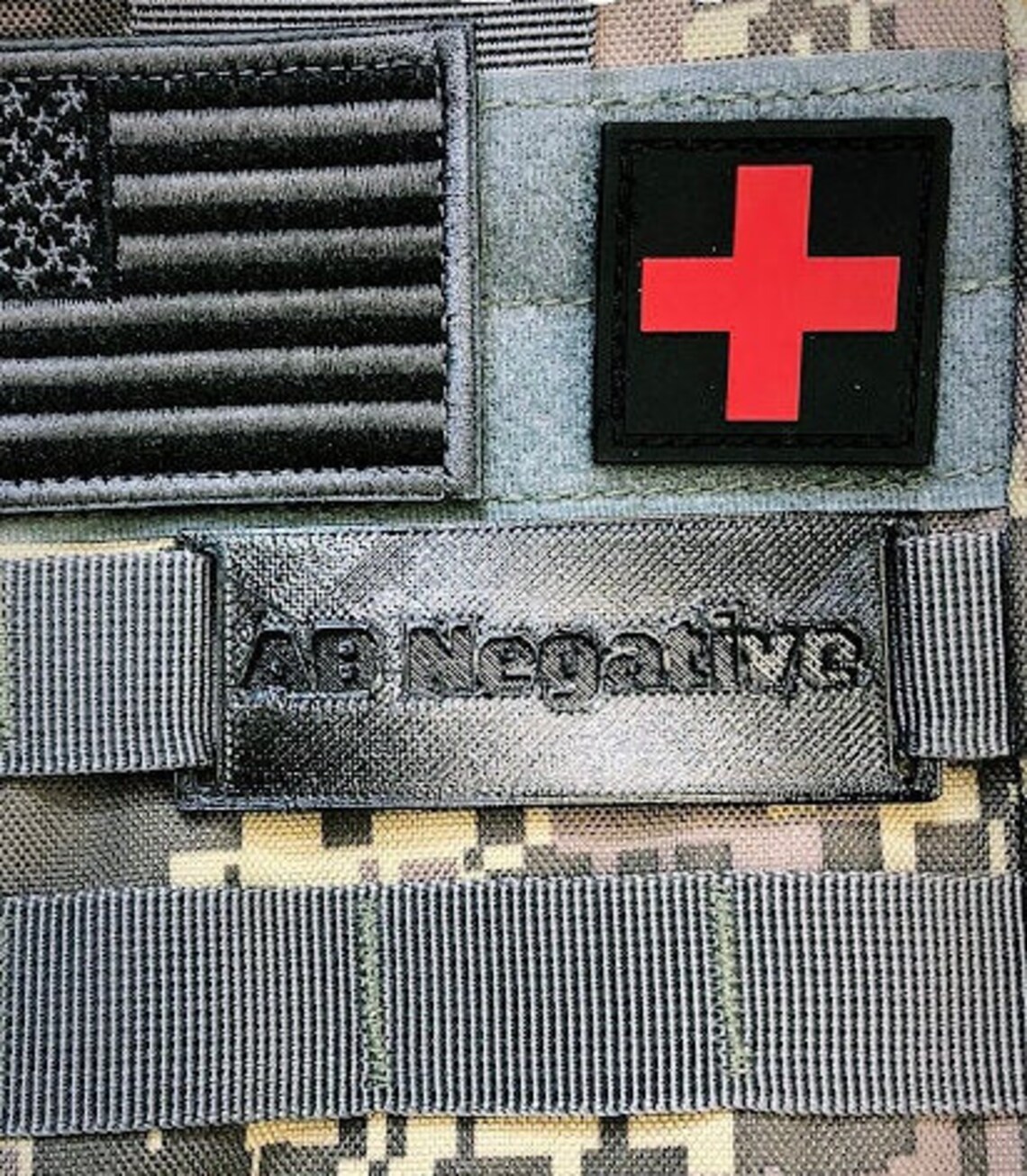 Tactical Molle Name Tag, Custom Made to Order Prepper - Etsy