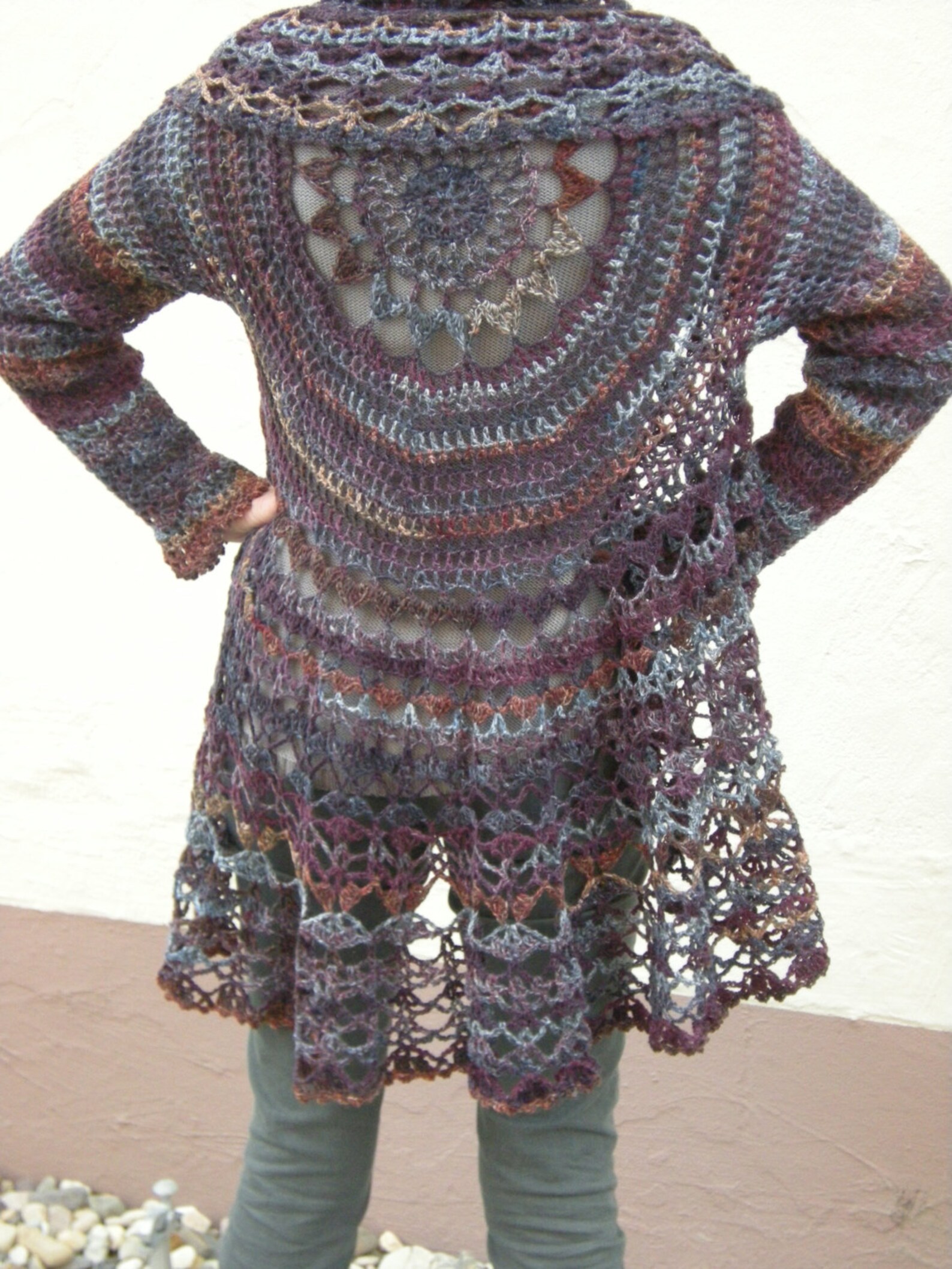 Crochet Pattern PDF Jacket Crochet Pattern circle - Etsy