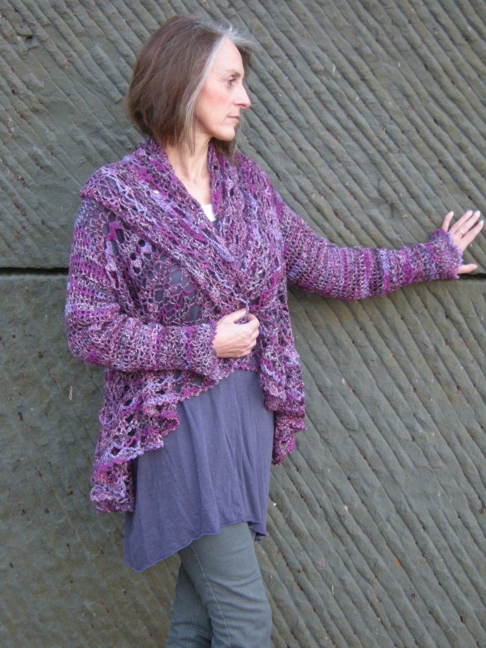 Crochet Pattern PDF Jacket Crochet Pattern circle - Etsy