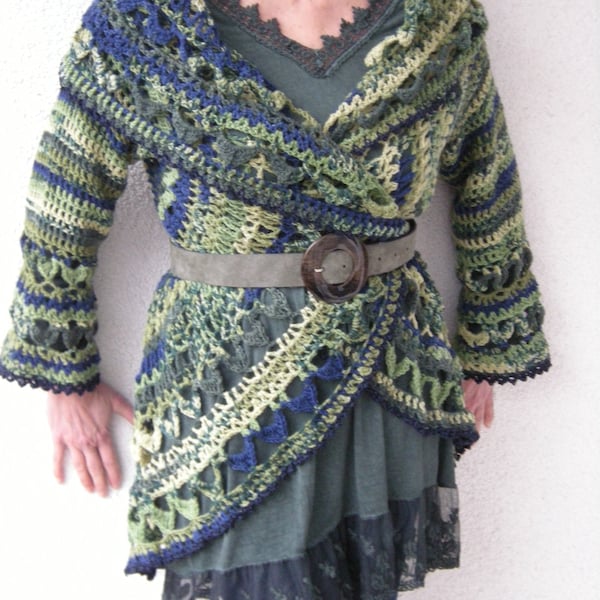 Circle Vest Crochet Pdf Patterns - Etsy