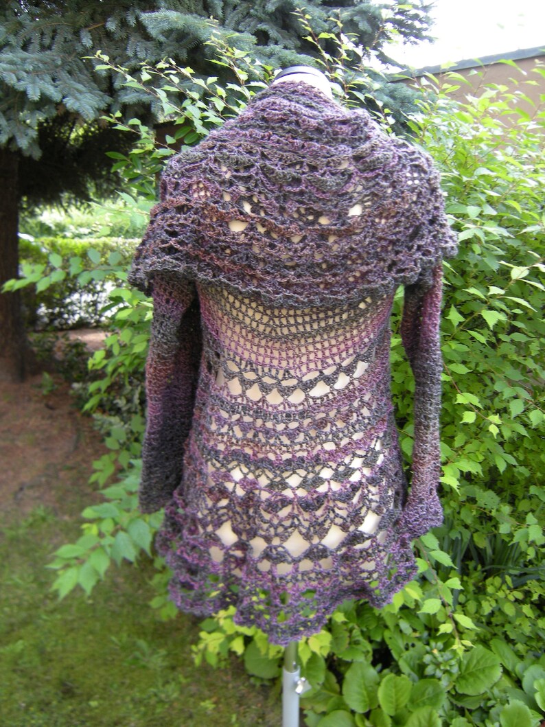 Crochet Pattern PDF Jacket Crochet Pattern circle - Etsy