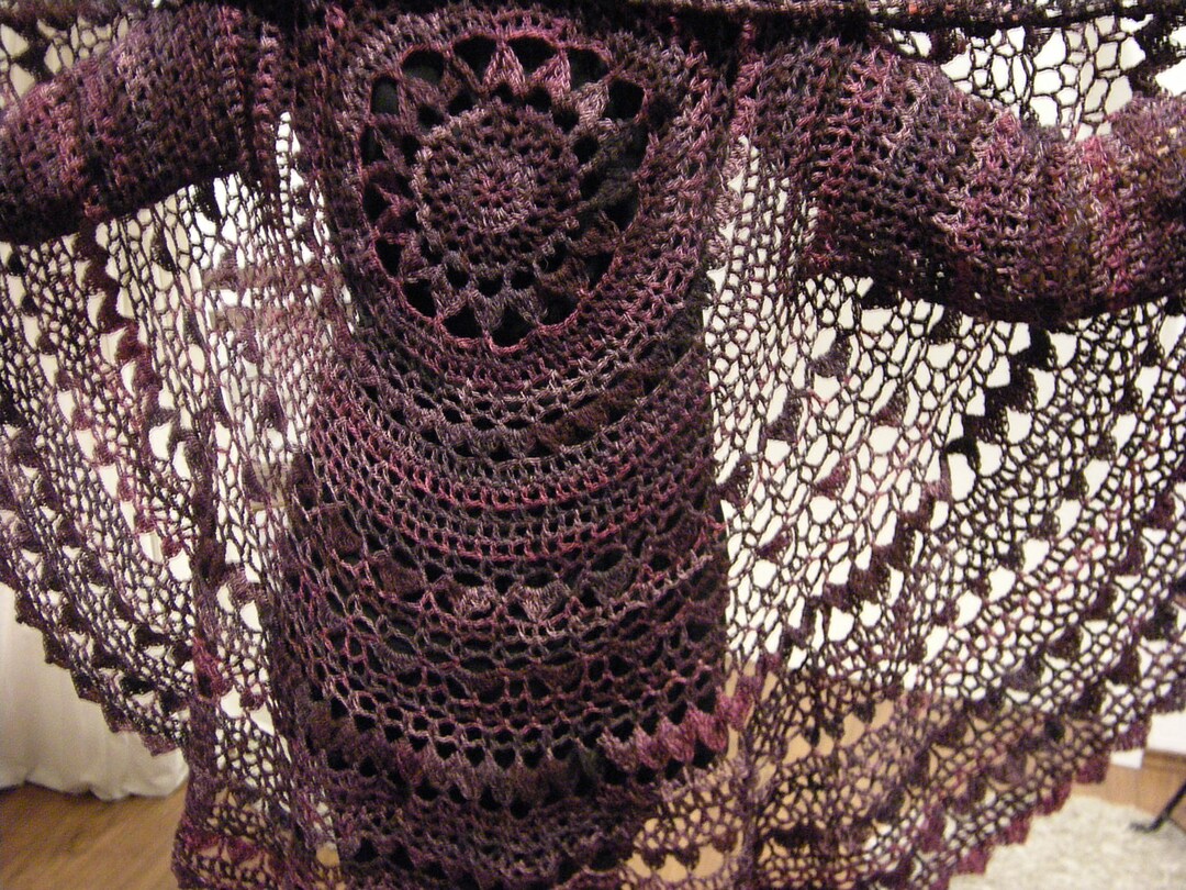 Crochet Pattern, PDF, Circle Jacket, Crochet Pattern flora - Etsy UK