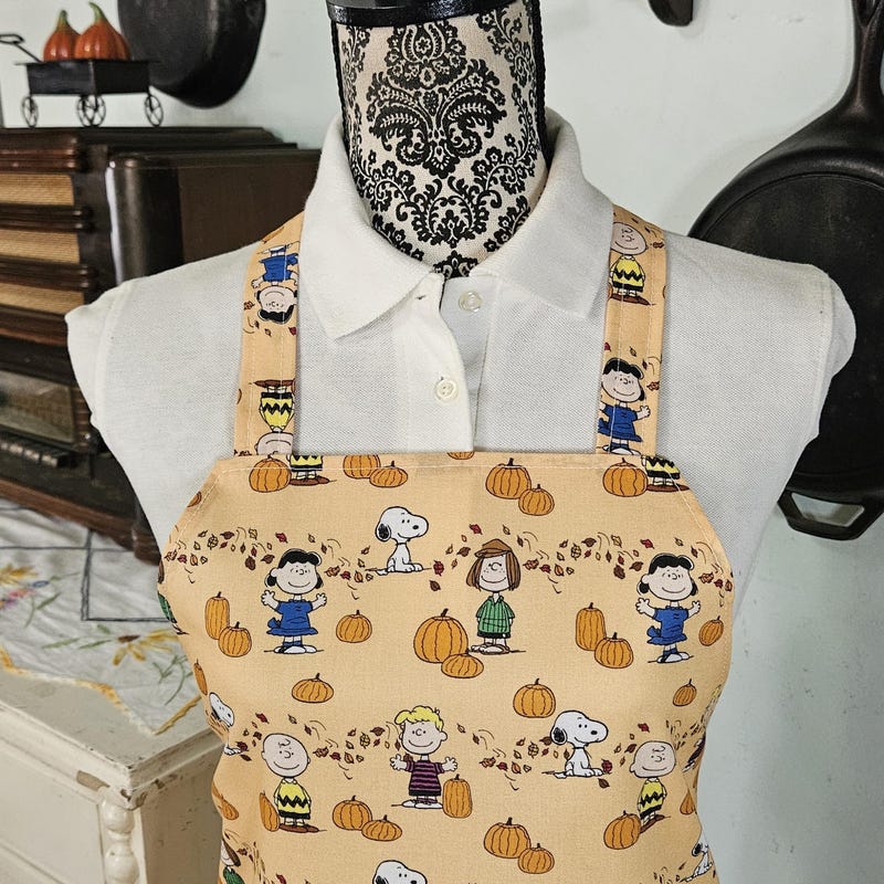 Peanuts Snoopy Apron - Etsy