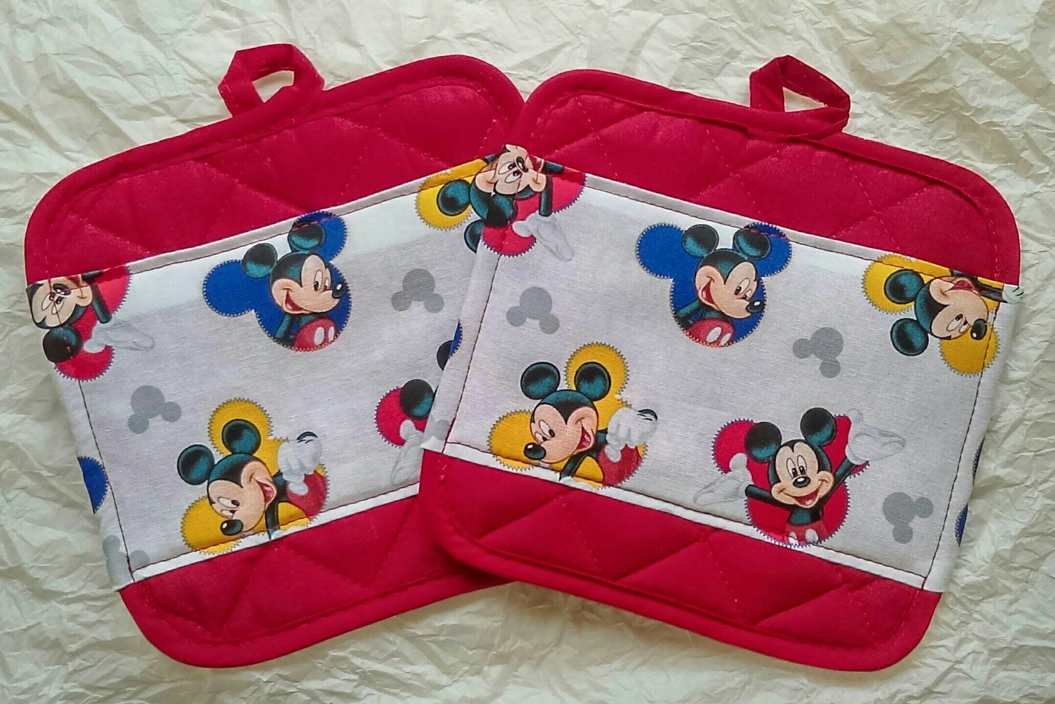Disney Kitchen Mickey Mouse Pot Holders Hot Pads - Etsy