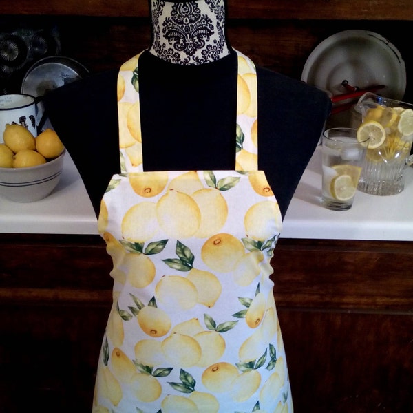 Lemon Apron - Etsy