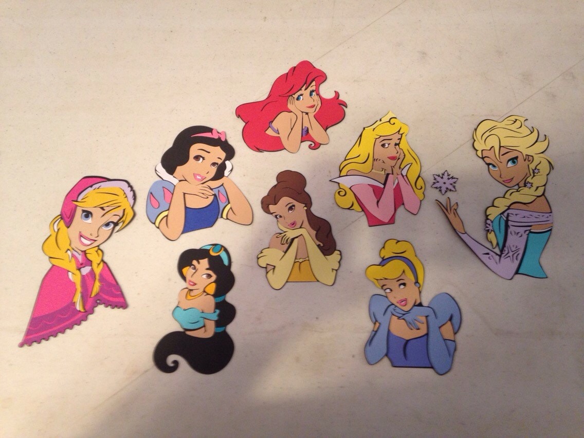 Disney Princess Die Cuts