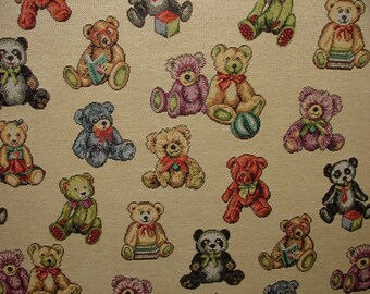 Teddy bear fabric | Etsy