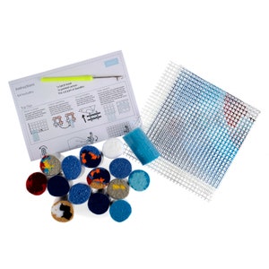 GCK095 Rocket Trimits Beginners Latch Hook Kit Craft - Etsy